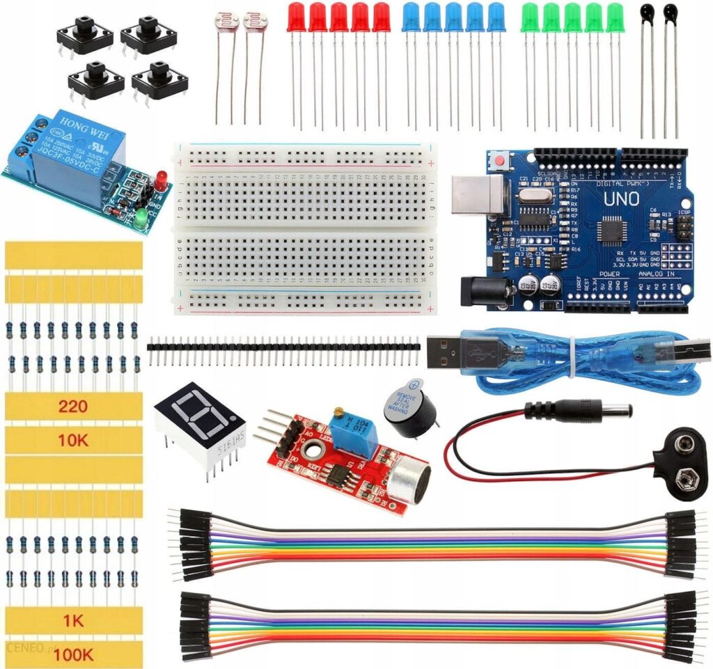 ACS ZESTAW EDUKACYJNY S ARDUINO UNO STARTER PREZENT KIT_S_UNO_CH340 ...